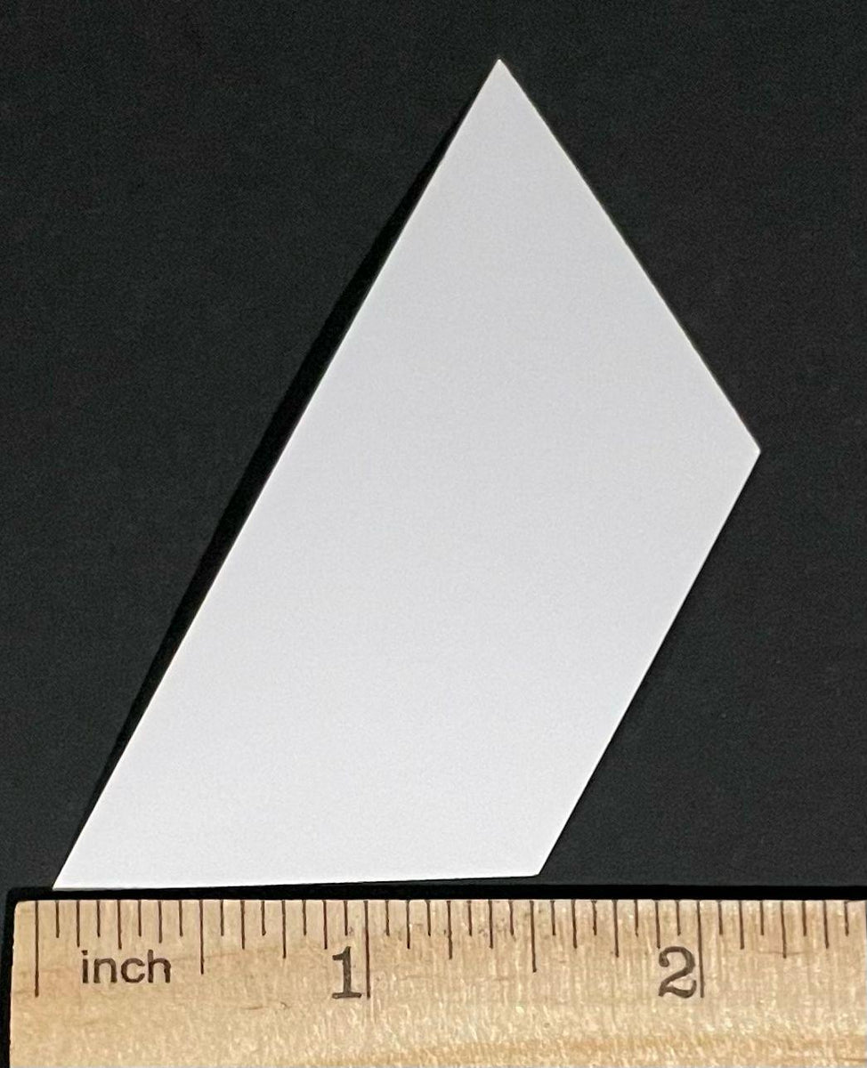 100 x 1 1/2" Half Hexagon's English Paper Piecing Laser Cut for Quilti ...